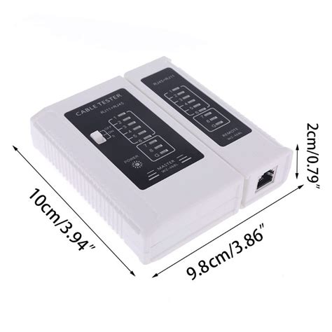 Lan Tester Wz 468 Rj45 Und Rj11 Netzwerk Kabel Tes Vicedeal