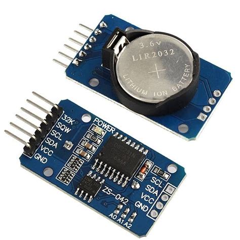 Rtc Ds3231 Modul I2c Module Arduino Ds3231m Ds3231sn Rtc Timer Lazada