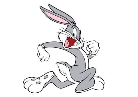 Running Bugs Bunny Free Vector Superawesomevectors