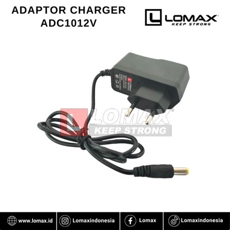 VARIANT INSTRUMENT » SPAREPART » ADAPTOR CHARGER ADC1012V • Lomax Indonesia