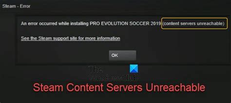 How To Fix Steam Content Servers Unreachable