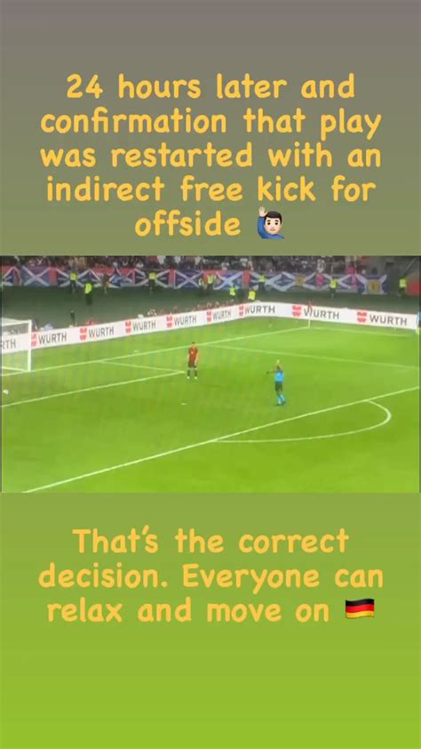 Bobby Madden Sharing Video Confirming Idfk Restart And Correct Decision