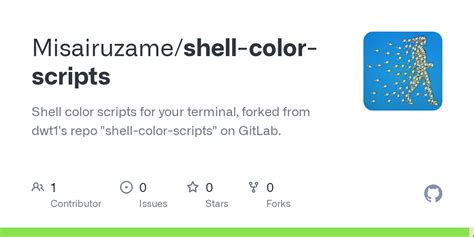 Github Misairuzameshell Color Scripts Shell Color Scripts For Your