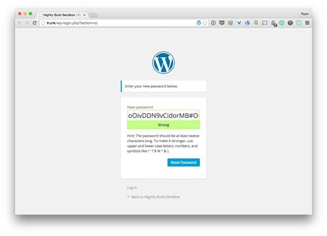 Scratch Install Exercising Passwords Ui Macnchrome Make Wordpress Test