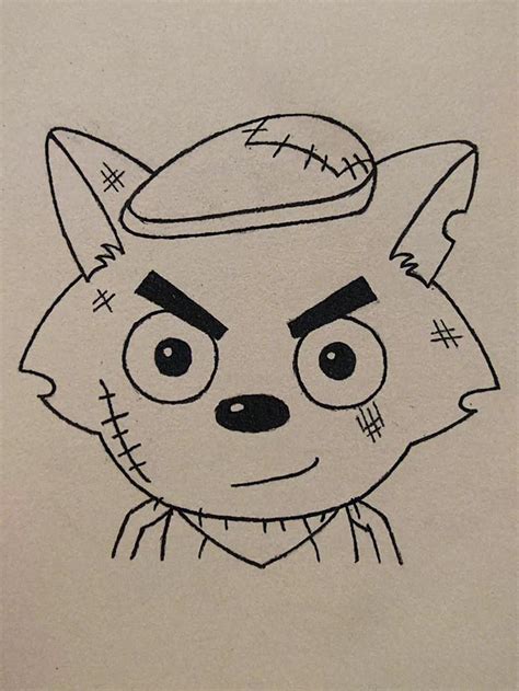 儿童简笔画灰太狼 儿童简笔画灰太狼图片 画趣文库（我爱生活）