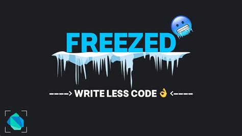 flutter freezed code generation youtube