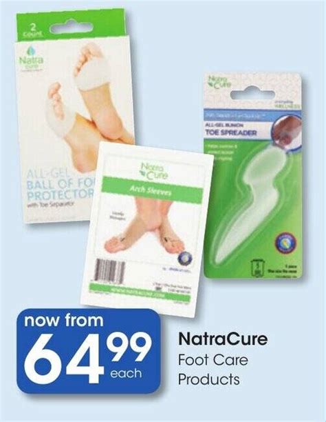 Natracure Foot Care Products Offer At Clicks