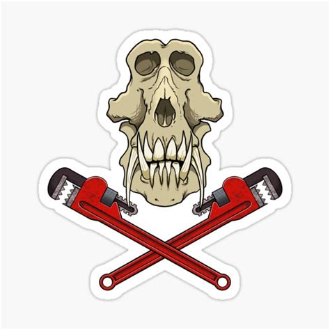 Bobby John Spanner Sticker For Sale By Dembonesart Redbubble