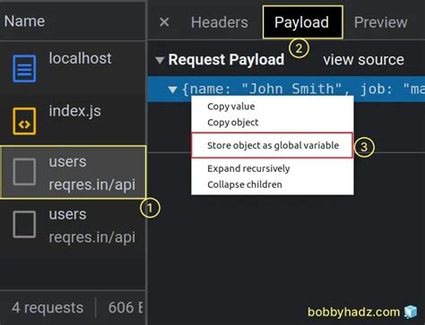 Chrome How To Copy An Object Or Array From The Console Tab Bobbyhadz