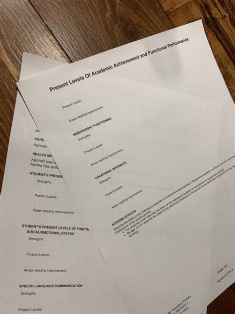 Writing A Great IEP Present Levels The Autism Helper
