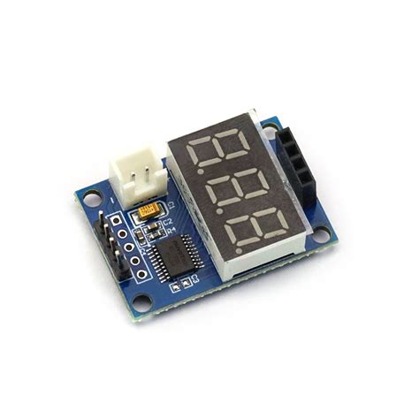 超声波测距模块 Hc Sr04测试板串口输出数码管显示测距仪模块虎窝淘