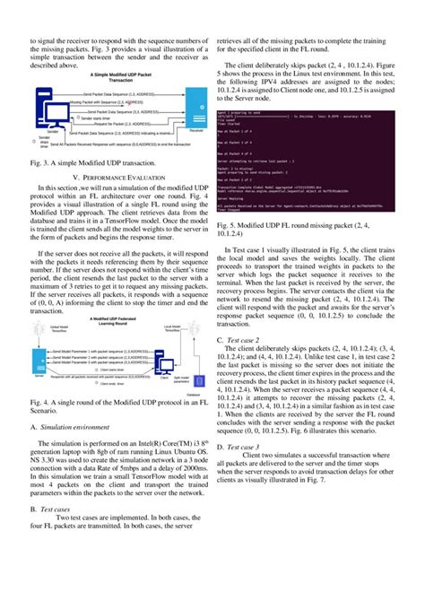 A Modified UDP For Federated Learning Packet Transmissions DeepAI