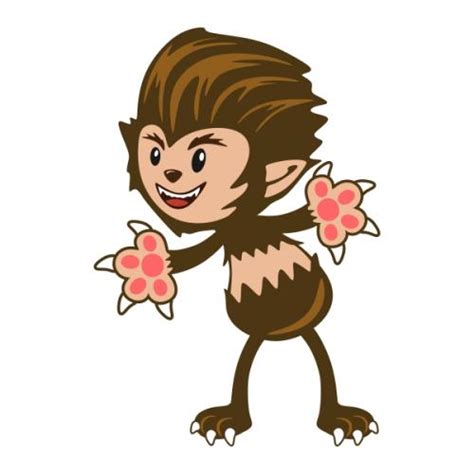 Wolfman Cute Cuttable Design Apex Embroidery Designs Monogram Fonts