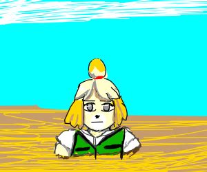 Aggretsuko In Quicksand Drawception