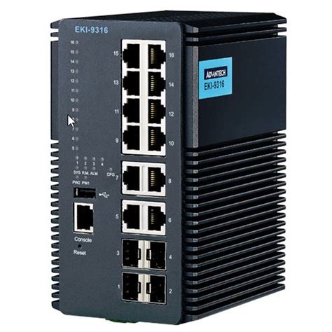 EKI C ID E Advantech Gigabit Managed Ethernet Switch BellEquip