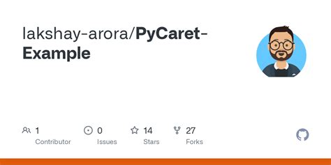 Github Lakshay Arora Pycaret Example