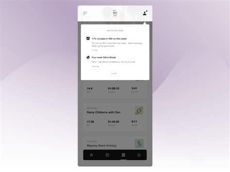 Daily UI Notifications By David Salmon On Dribbble
