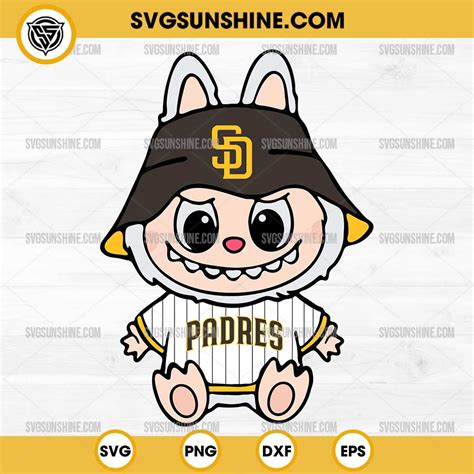 Labubu San Diego Padres Svg Png File