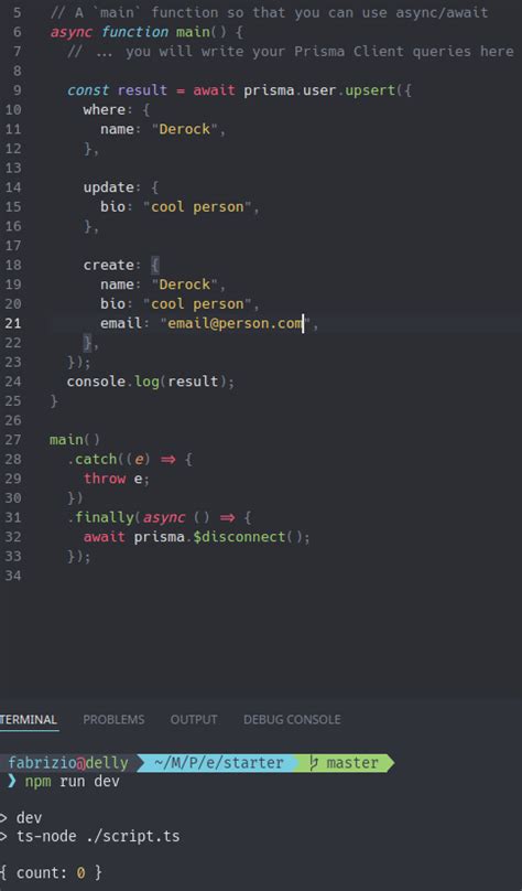 Prisma Client Upsert Returns Count Instead Of Data · Issue 10935 · Prismaprisma · Github