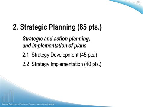 Ppt Baldrige Performance Excellence Program Nist Baldrige