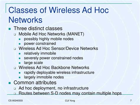 Ppt Ad Hoc Wireless Networks Manet Powerpoint Presentation Free