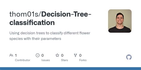 Github Thom01sdecision Tree Classification Using Decision Trees To Classify Different Flower