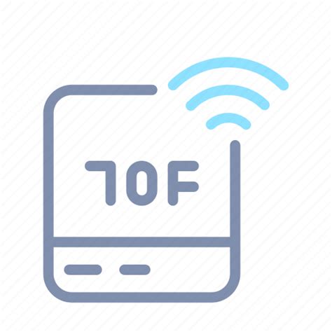 Connection Internet Iot Thermometer Things Wifi Wireless Icon Download On Iconfinder