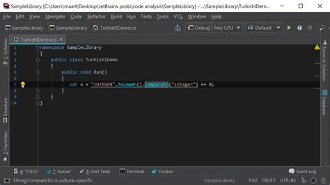 Consistent Code Bases Using Rider Code Analysis The NET Tools Blog