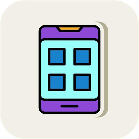 Mobile App Vector Icon Design 26064462 Vector Art At Vecteezy