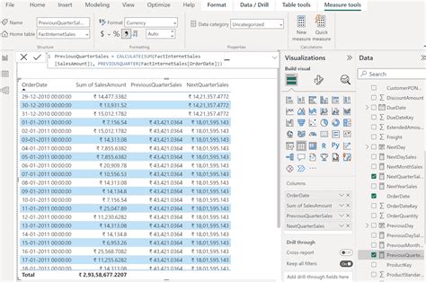 Power Bi Dax Previousquarter