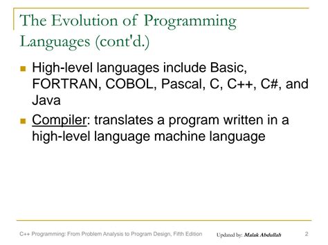 solution chapter 1 an overview of computers and programming languages