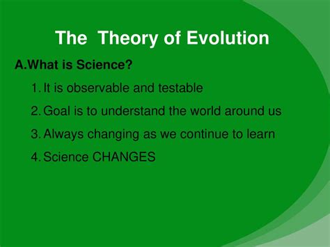 The Theory of Evolution - ppt download