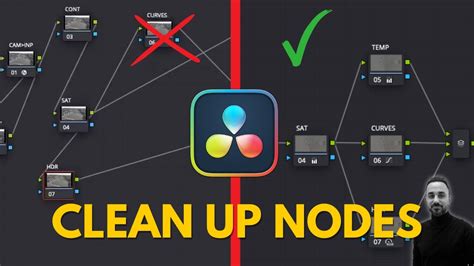 How To Clean Up Your Node Tree In Davinci Resolve Fast And Easy Youtube