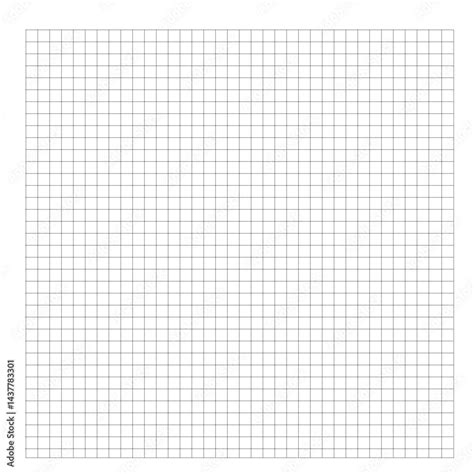 Graph Drafting Paper Regular Square Lines Grid Mesh Pattern