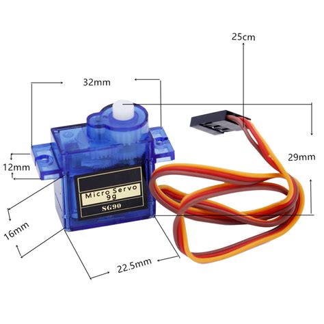 servomotor sg90 micro servo 1 8kgcm arduino pic raspberry