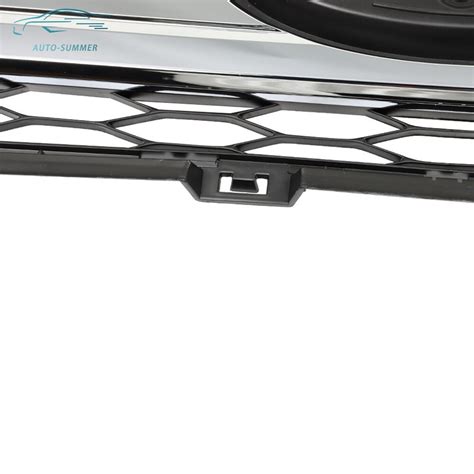 For Ford Edge 2011 2014 Front Center Grille Grill Assembly Chrome