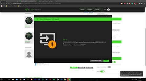 Razer Synapse Will Not Uninstall Install Open Or Update Razer Insider
