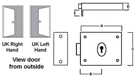 Marston Fb1 And Fb2 Fire Brigade 2 Lever Rim Lock Uk