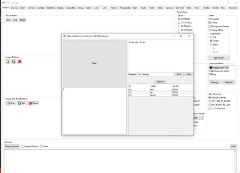 Swt Awt Swing Embedded In Wpf Windowsforms Jvm Clr Objects Bridge