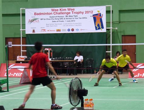 Singapore Wee Kim Wee Badminton Challenge Trophy