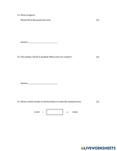 Computation And… Math Worksheets 8151990
