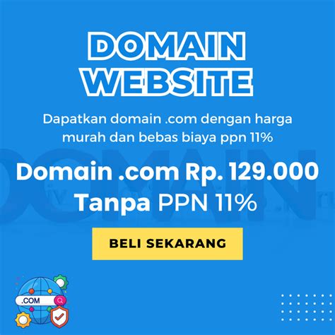 Jual Domain Murah Shopee Indonesia