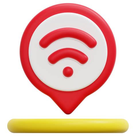 Wifi 3d Render Icon Illustration 11652267 Png