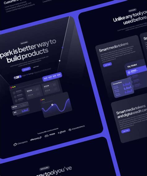Spark — Saas Landing Page Templatespark Framer Template Twitter Design Landing Page