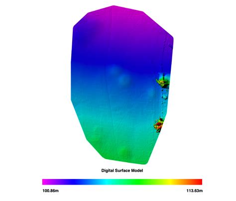 Colormap And Shading Of Report Dsm Webodm Opendronemap Community