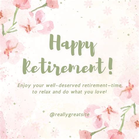 Happy Retirement Cards Flowers