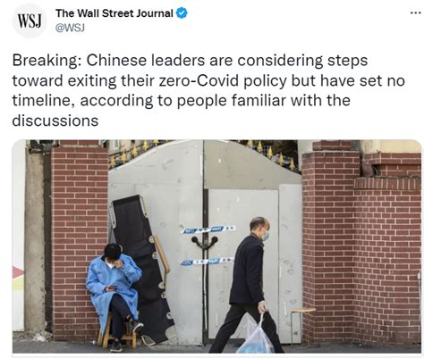 据华尔街日报报道，知情人士透露，在经历了近三年的疫情严格限制后，中国领导人正在考虑采取措施重新开放，但将缓慢推进，没有具体时间表，时间可能延伸到明年年底。 中国