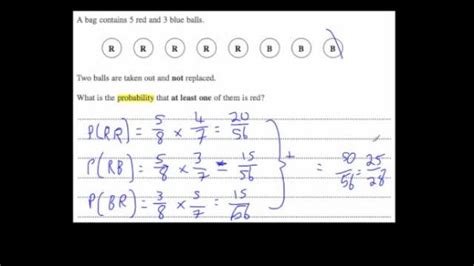 Conditional Probability Corbettmaths