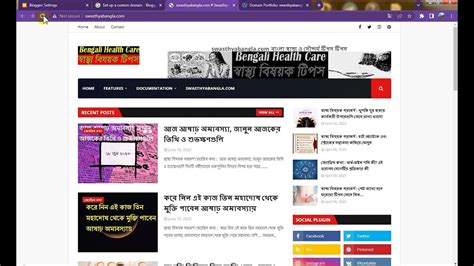 Blogspot Tubes How To Add Custom Domain On Blogger Site With Dns