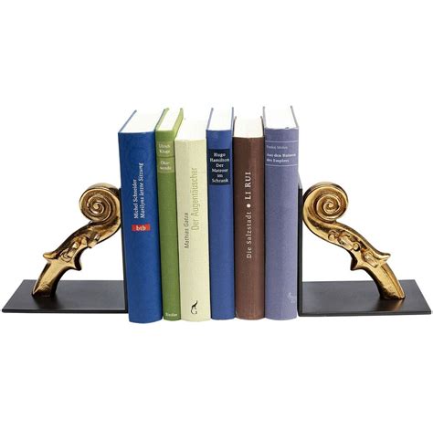 Подставка для книг металлическая золото, разноцветная Musica 54547 ...